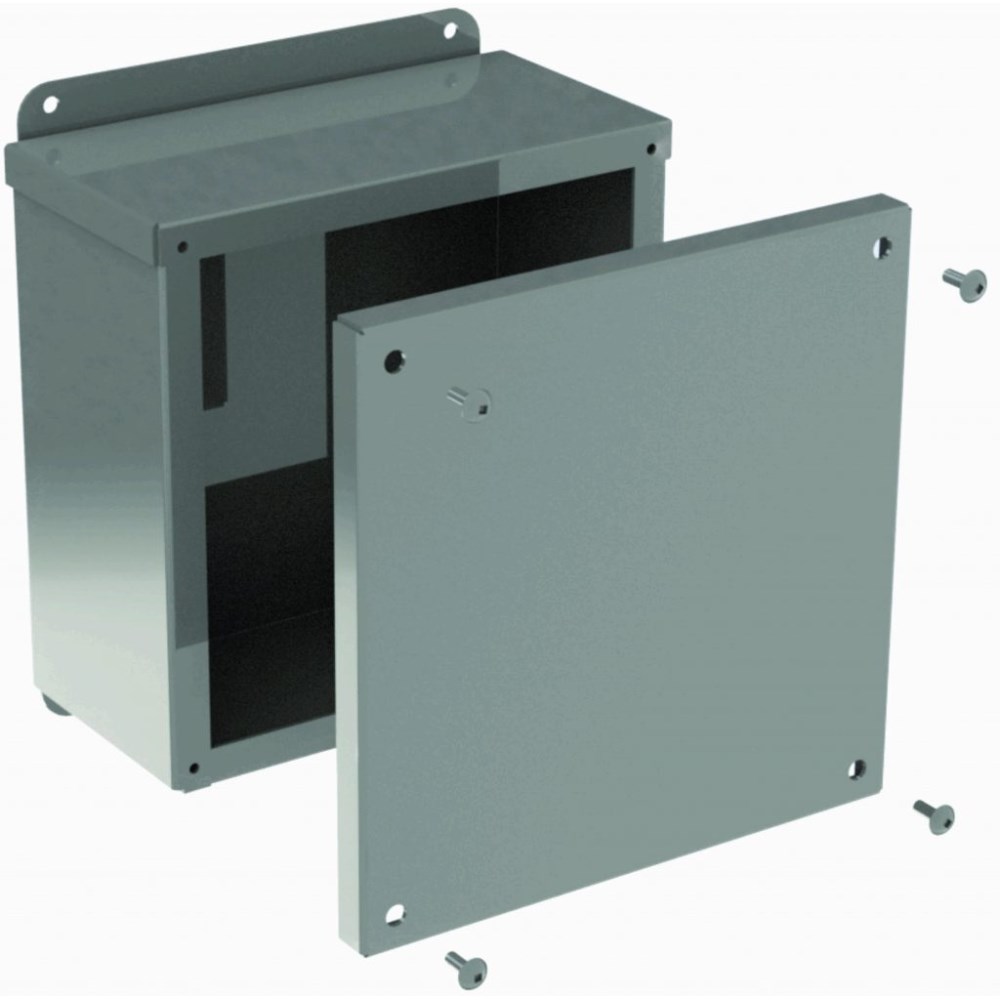 Electrical Enclosure Screwed Cover NEMA 3R 12X12X4" WP 12124 | Guillevin